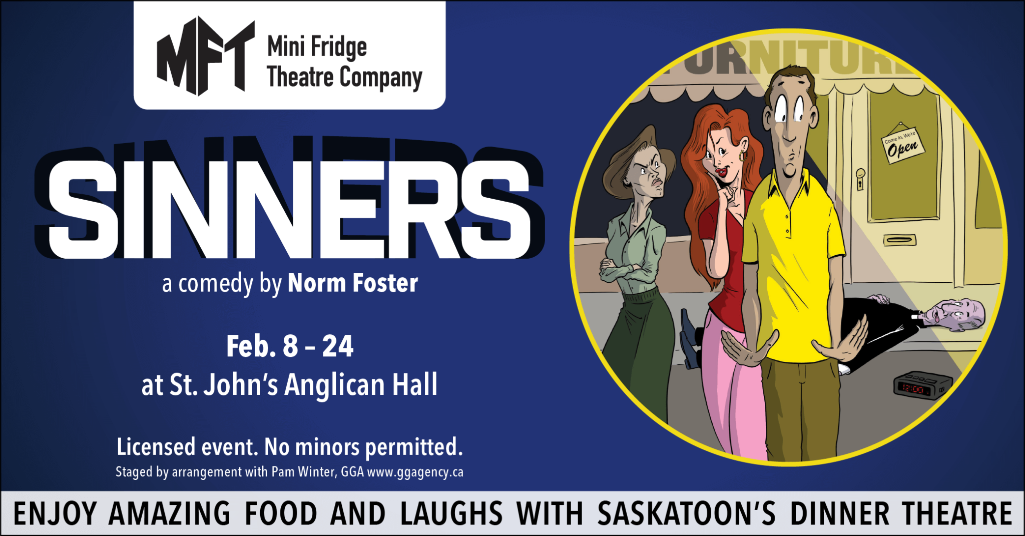 Menu | Mini Fridge Theatre Company